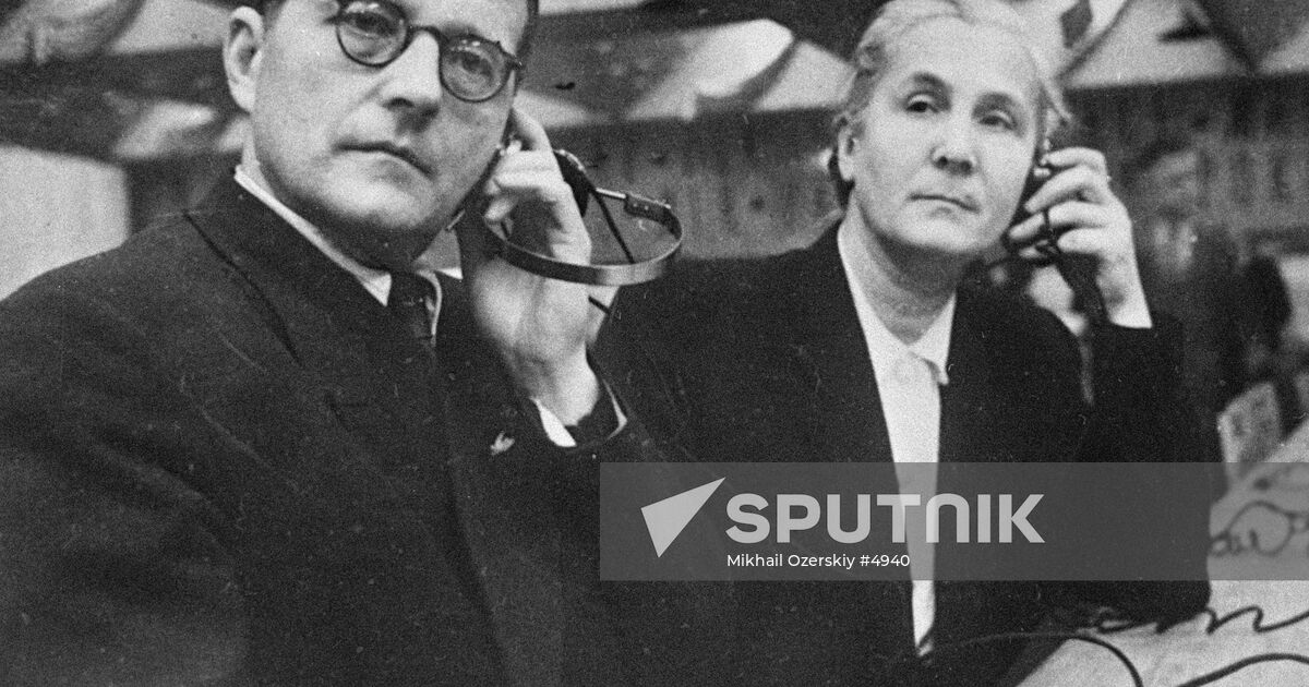 DMITRY SHOSTAKOVICH LYUBOV KOSMODEMYANSKAYA | Sputnik Mediabank