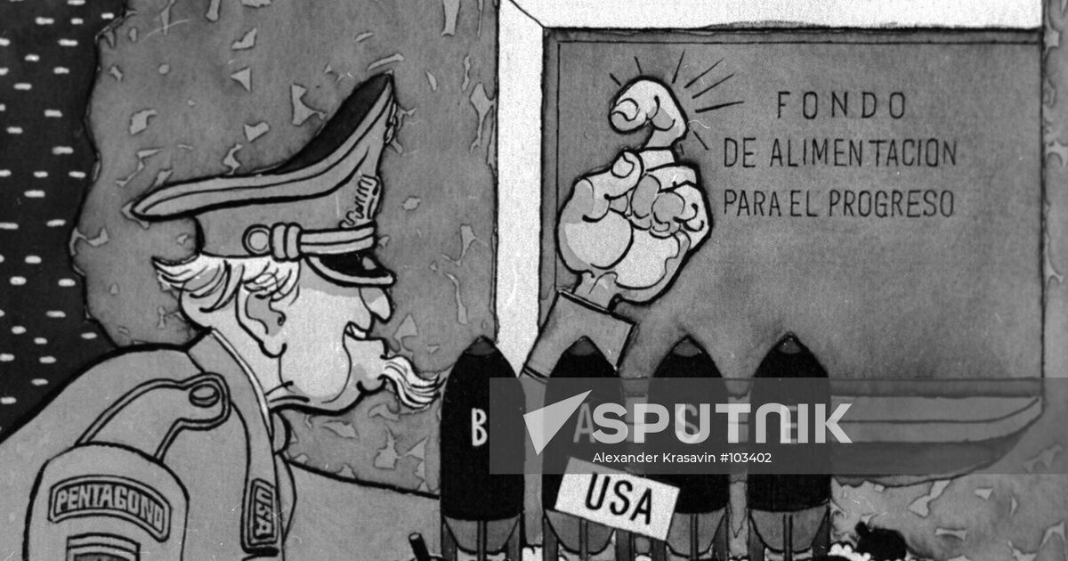 political cartoon USSR | Sputnik Mediabank