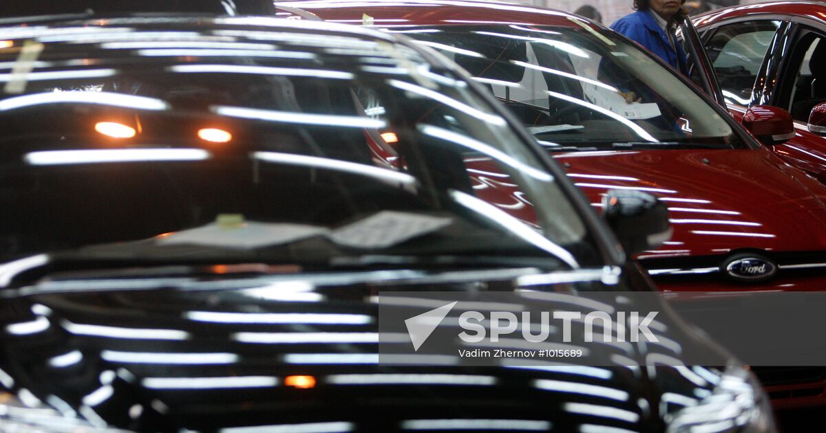 Ford Sollers Vsevolozhsk plant in operation | Sputnik Mediabank