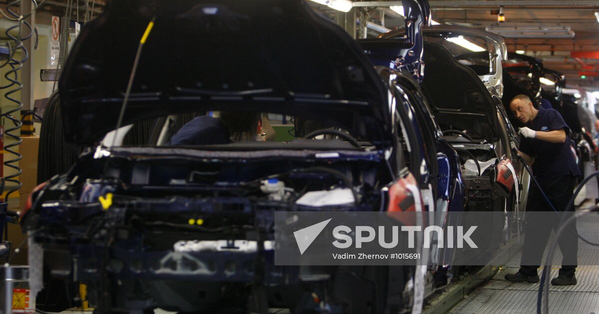 Ford Sollers Vsevolozhsk plant in operation | Sputnik Mediabank