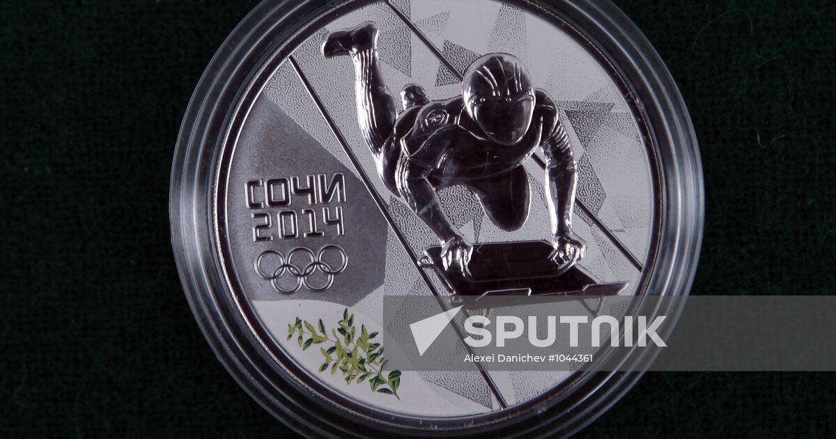 Presentation of Second Series Sochi 2014 coins in St.Petersburg ...