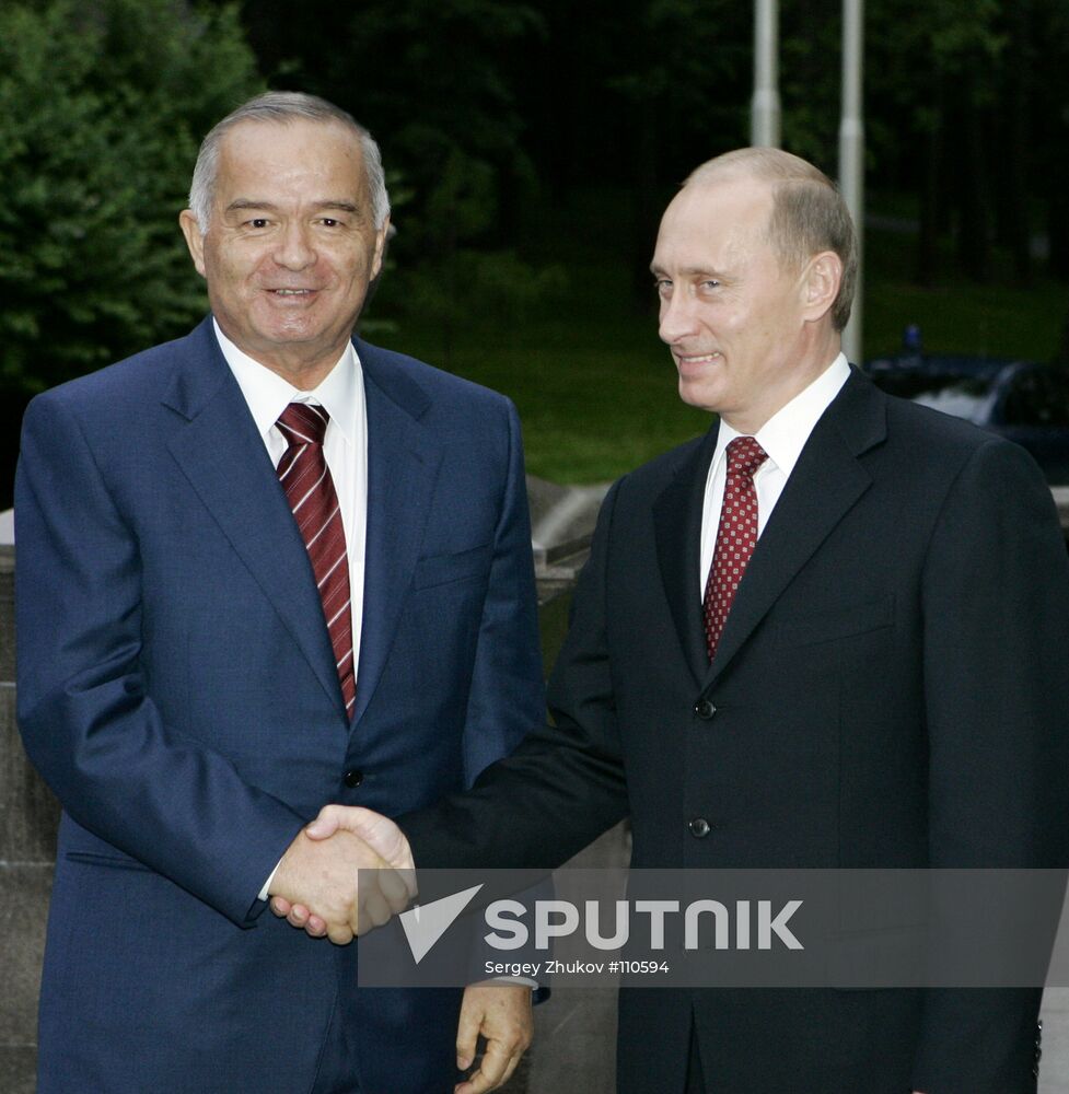 PUTIN KARIMOV | Sputnik Mediabank