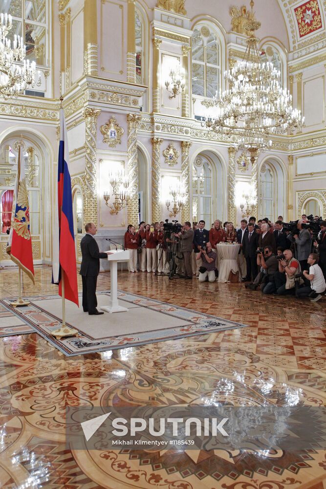 Vladimir Putin meets with Russian Olympic team | Sputnik Mediabank