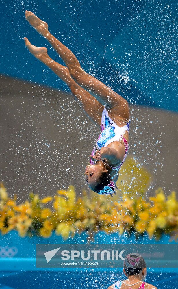 2012 Olympics. Synchronized Swimming Team Finals | Sputnik Mediabank