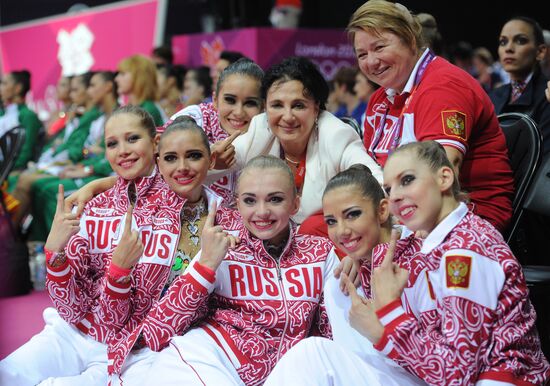 Olympics 2012 Rhythmic gymnastics. Group. Final | Sputnik Mediabank