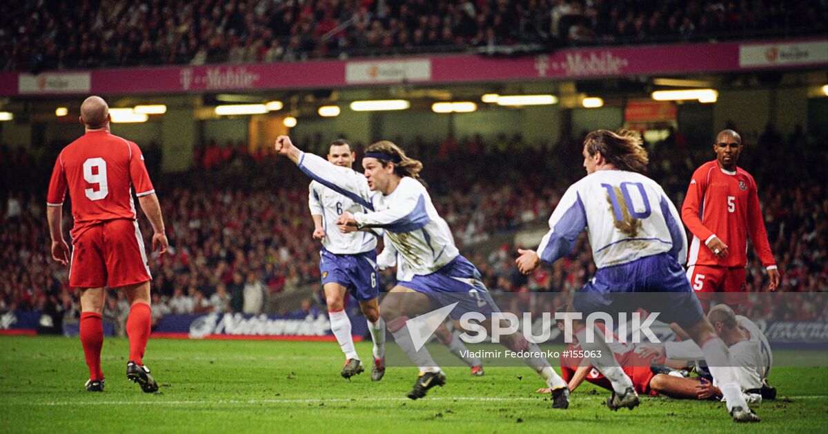 FOOTBALL GAME RUSSIA WALES SELECT TEAMS | Sputnik Mediabank