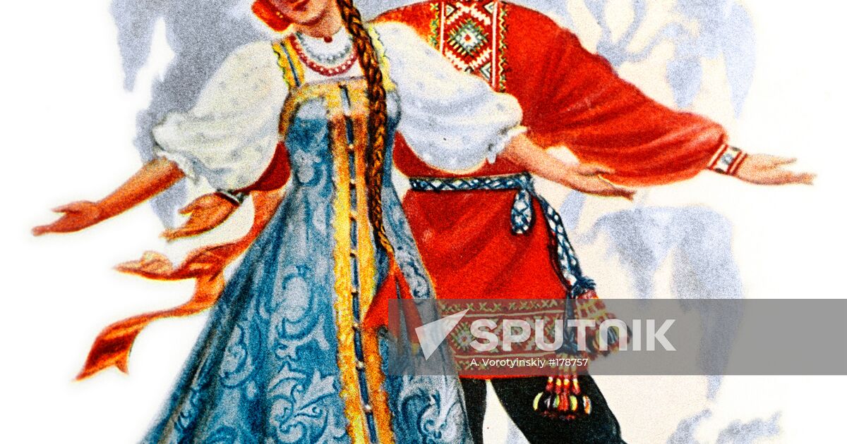 Russian costumes, dance | Sputnik Mediabank