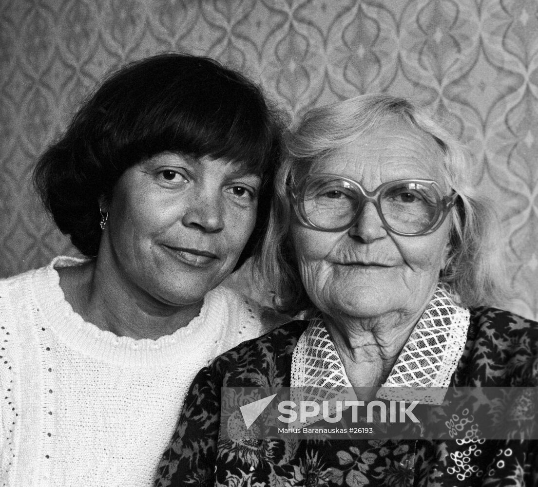 PENSIONER DAUGHTER LITHUANIA | Sputnik Mediabank
