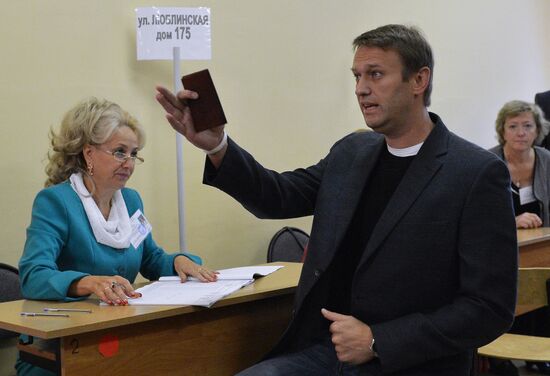 Moscow Mayoral Candidates Vote In Mayoral Election Sputnik Mediabank