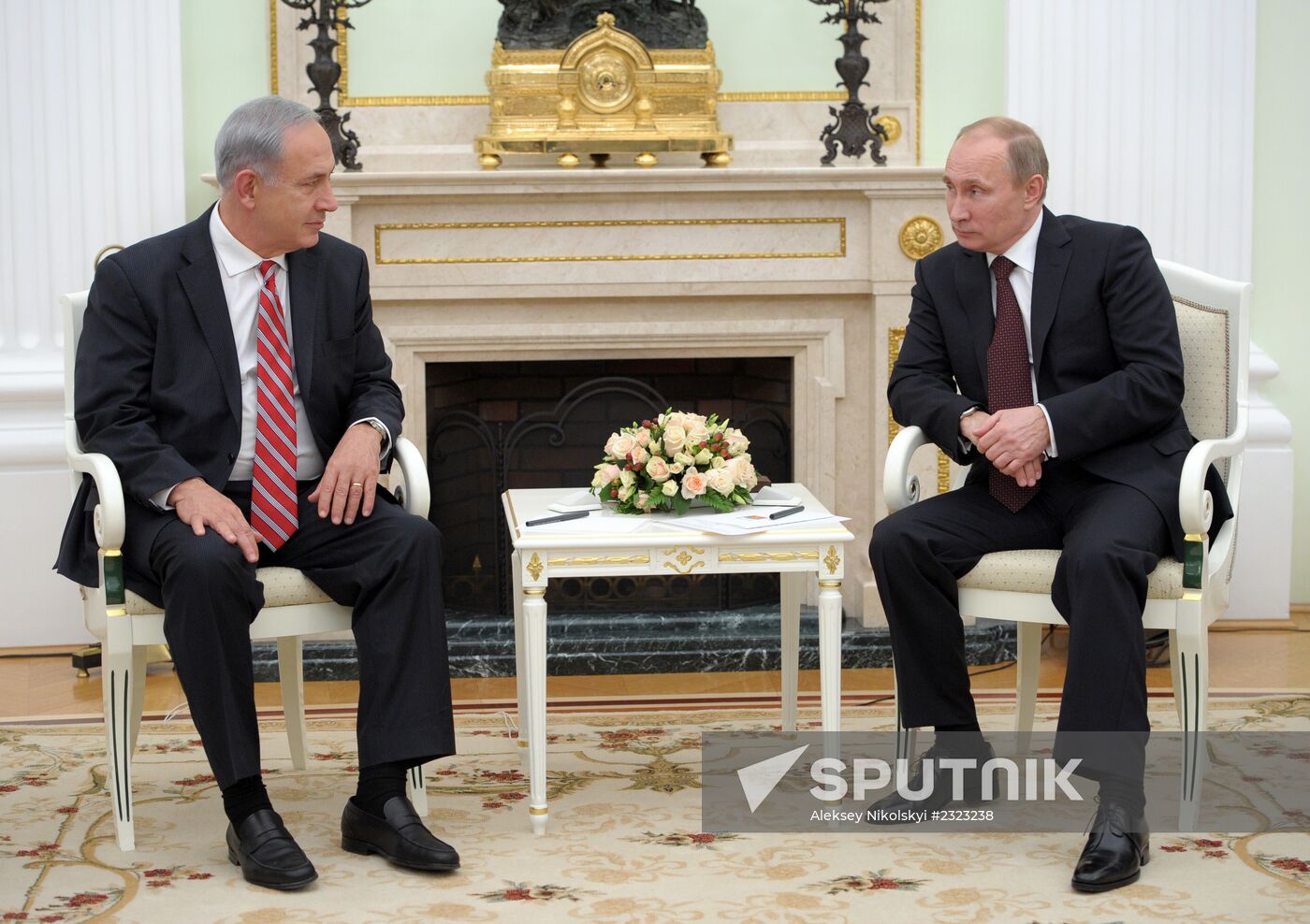 Vladimir Putin meets with Benjamin Netanyahu | Sputnik Mediabank