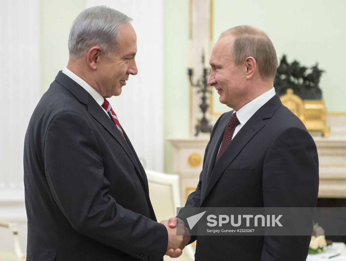 Vladimir Putin meets with Benjamin Netanyahu | Sputnik Mediabank