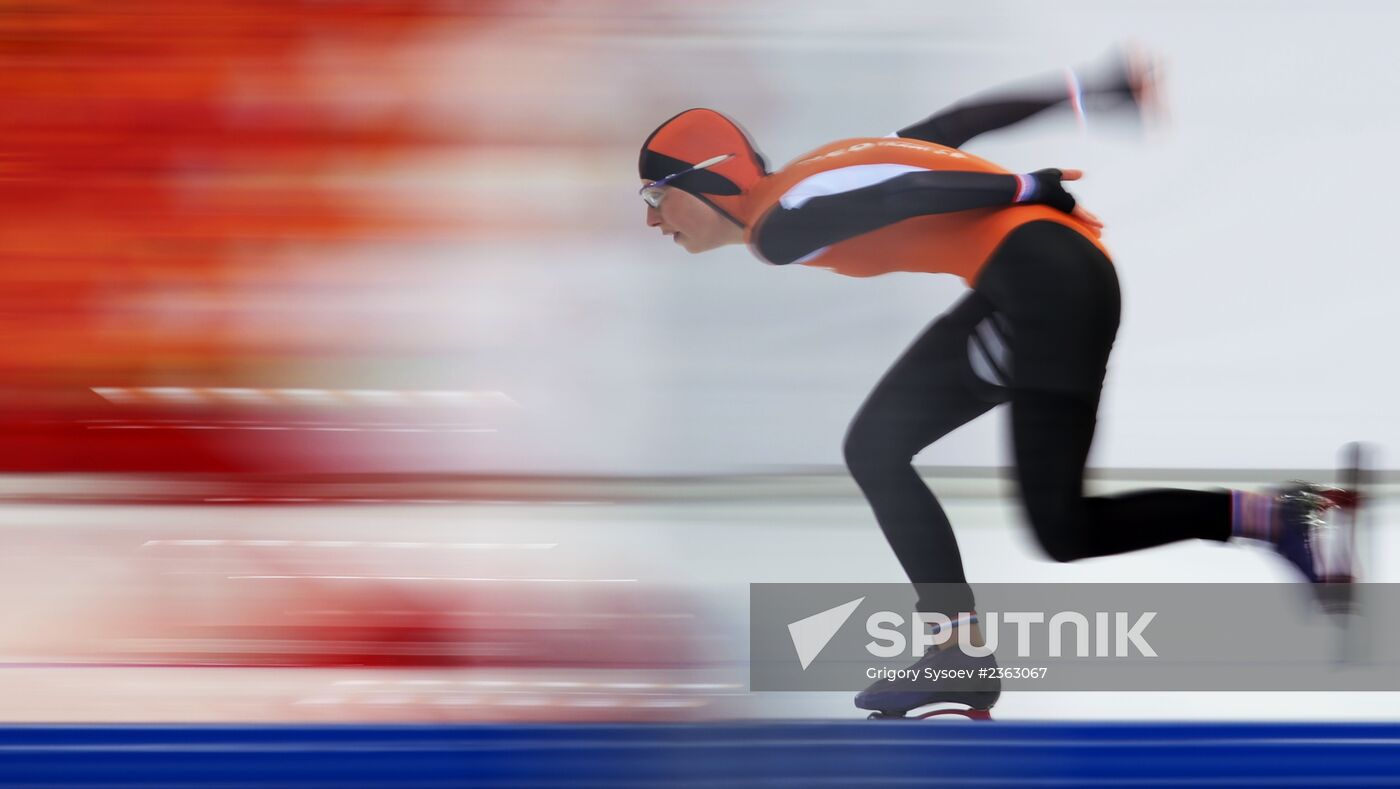 2014 Winter Olympics. Speed skating. Women. 3000m | Sputnik Mediabank