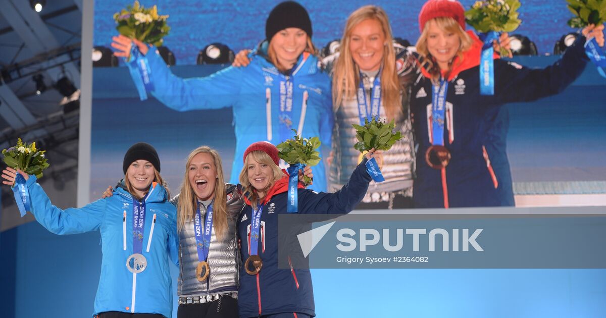 2014 Winter Olympics. Medal ceremony. Day Two | Sputnik Mediabank
