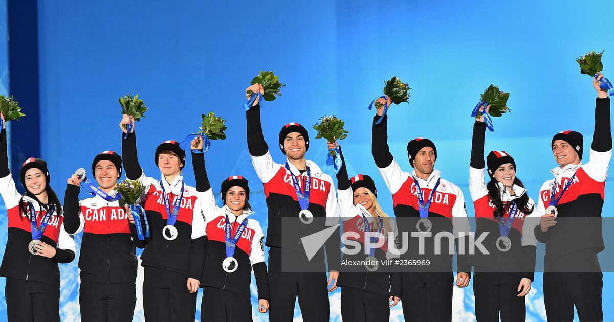 2014 Winter Olympics. Medal ceremony. Day Three | Sputnik Mediabank