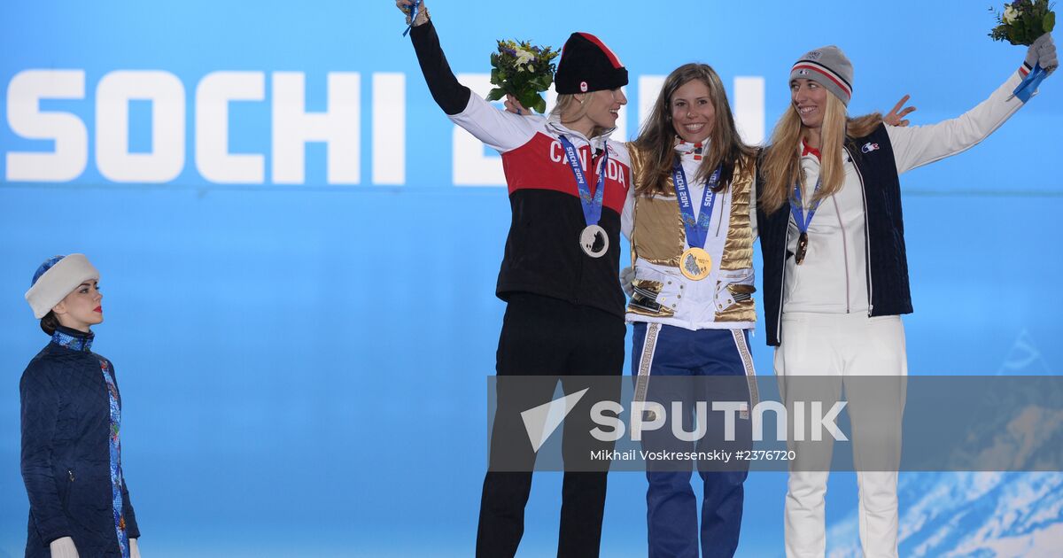2014 Winter Olympics. Medal ceremony. Day Nine | Sputnik Mediabank