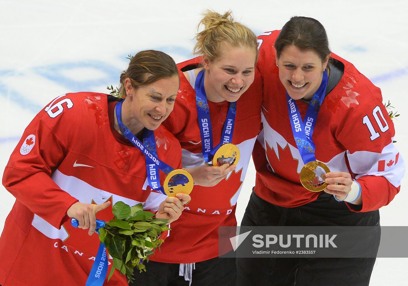 2014 Winter Olympics. Ice hockey. Women. Finals | Sputnik Mediabank