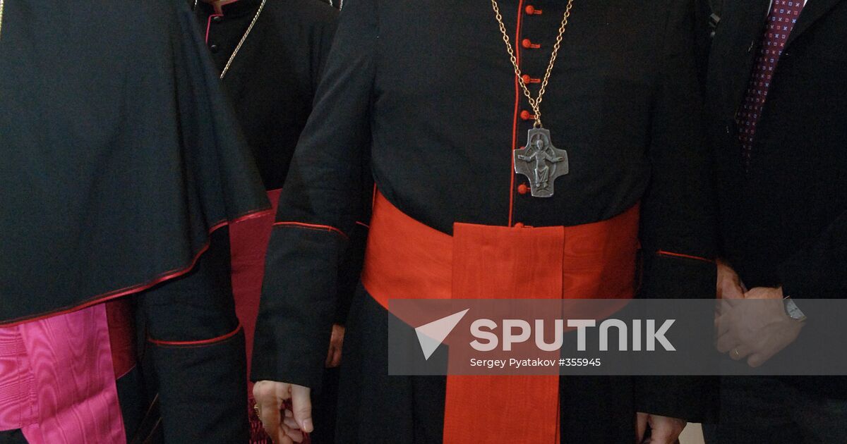 Meeting of Patriarch Alexius II and André Cardinal Vingt-Trois ...