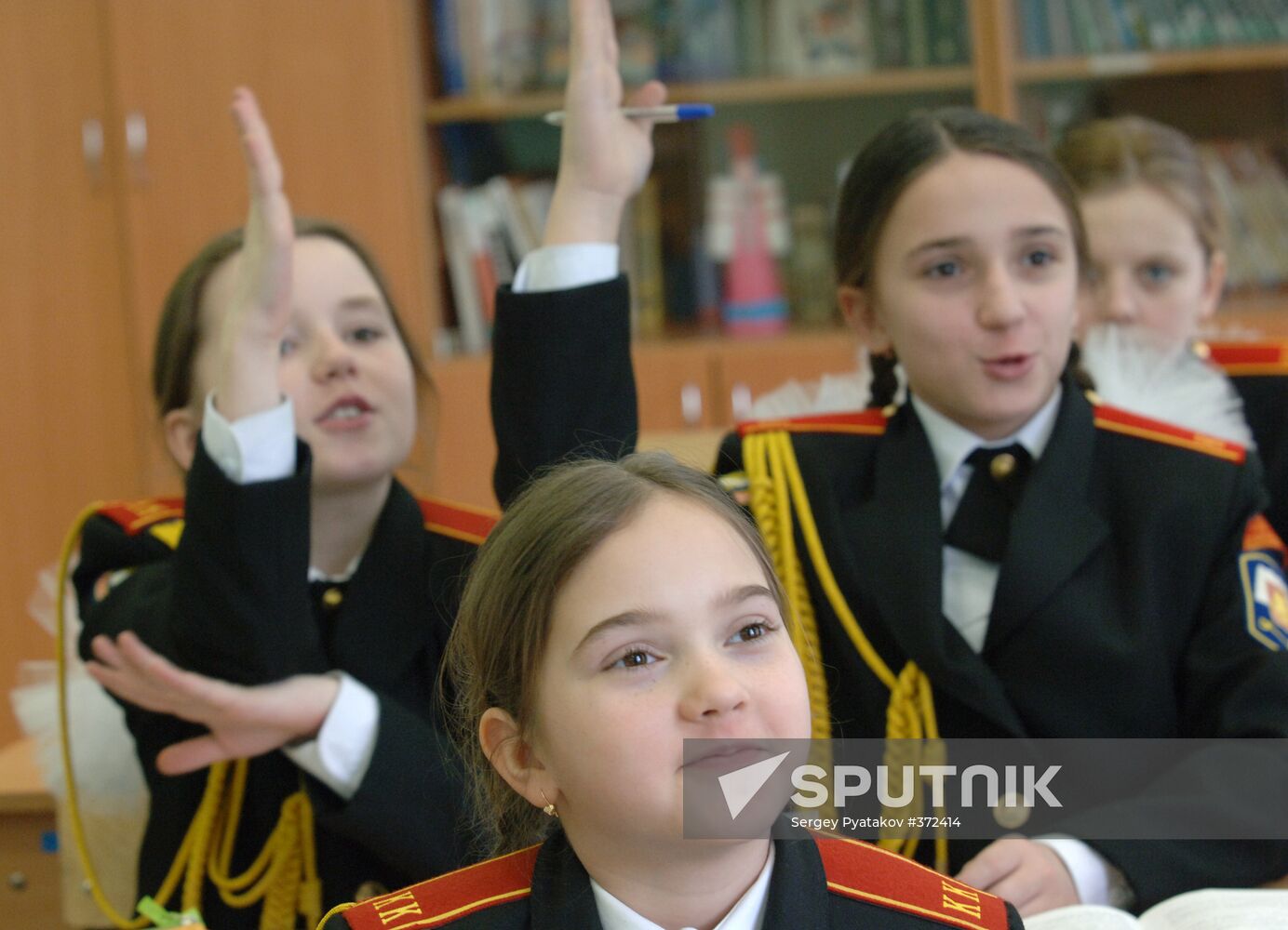 Cadets' boarding school for girls No. 9 in Moscow | Sputnik Mediabank