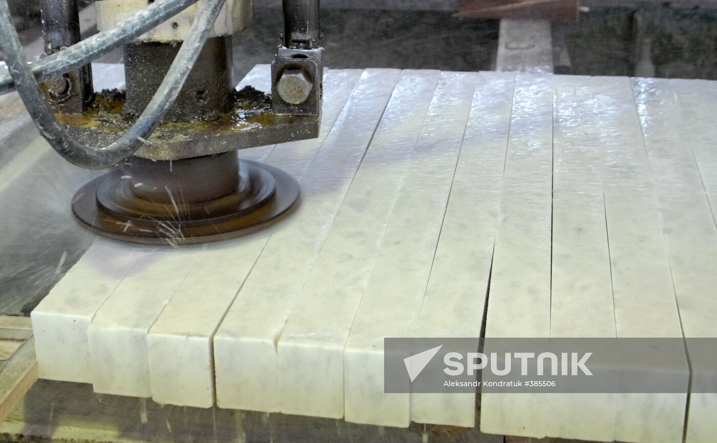 The KoyelgaMramor marble-processing plant | Sputnik Mediabank