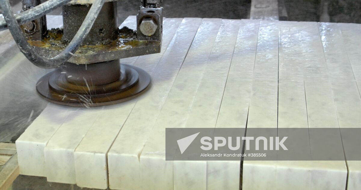 The KoyelgaMramor marble-processing plant | Sputnik Mediabank