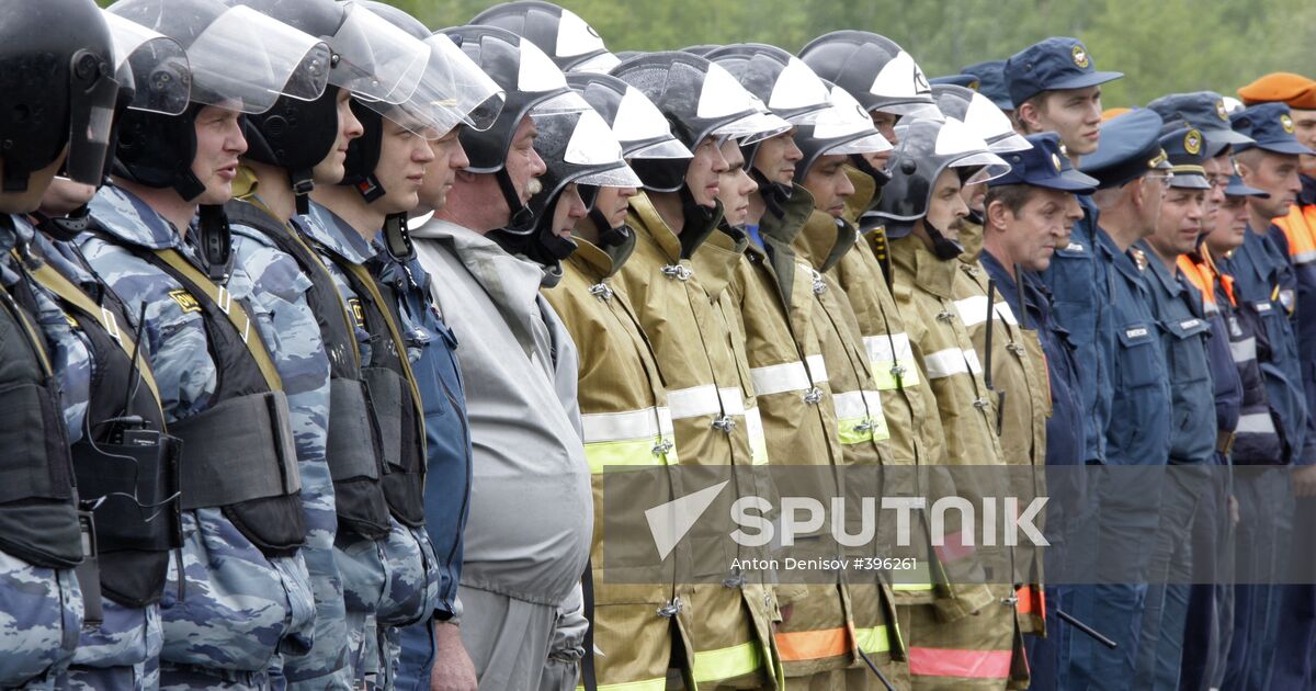 SCO disaster relief drills Bogorodsk | Sputnik Mediabank