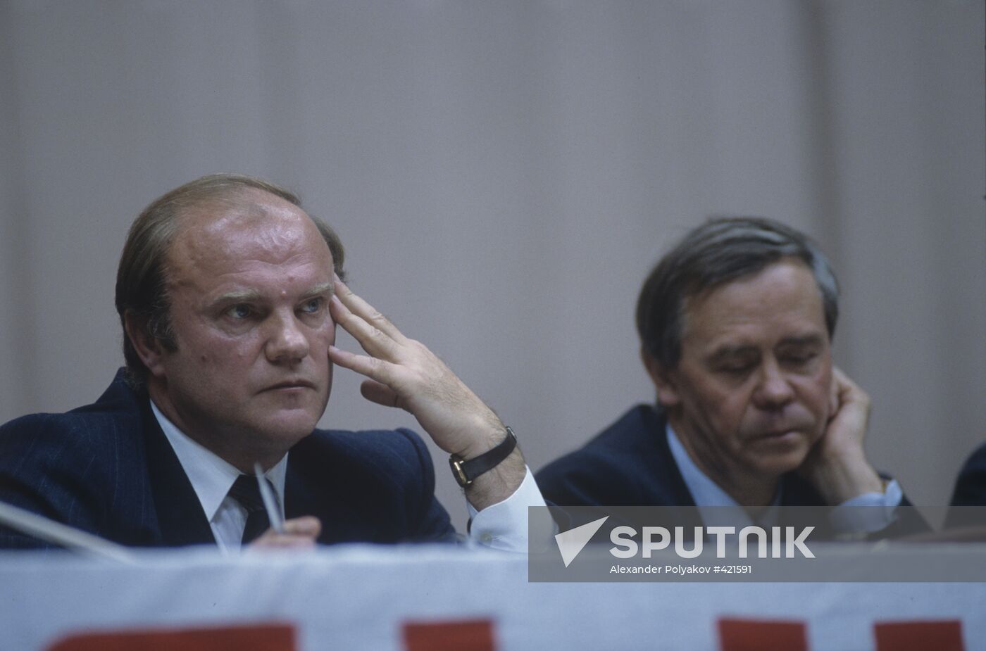 Gennady Zyuganov and Valentin Rasputin | Sputnik Mediabank