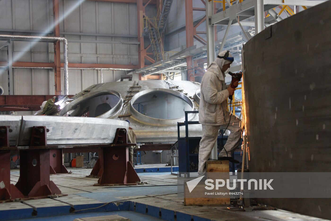 Power Unit BN-800 construction, Beloyarsk Nuclear Power Station | Sputnik Mediabank