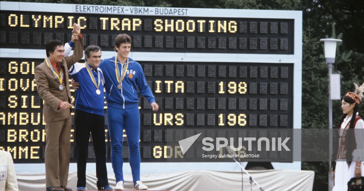 Rustam Yambulatov, Luciano Giovannetti, Jorg Damme | Sputnik Mediabank