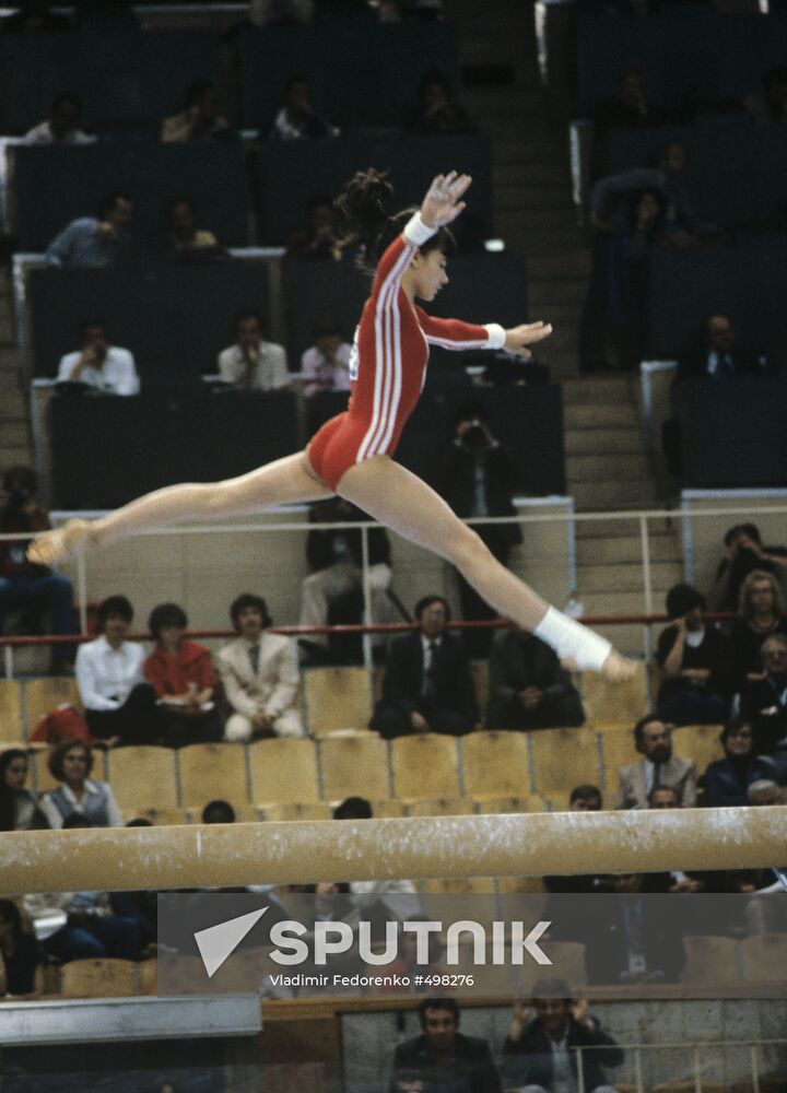 Gymnast Natalia Shaposhnikova | Sputnik Mediabank