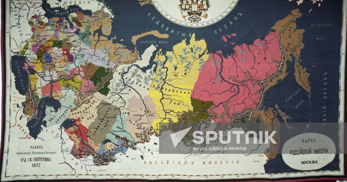 Map of Russian Empire | Sputnik Mediabank