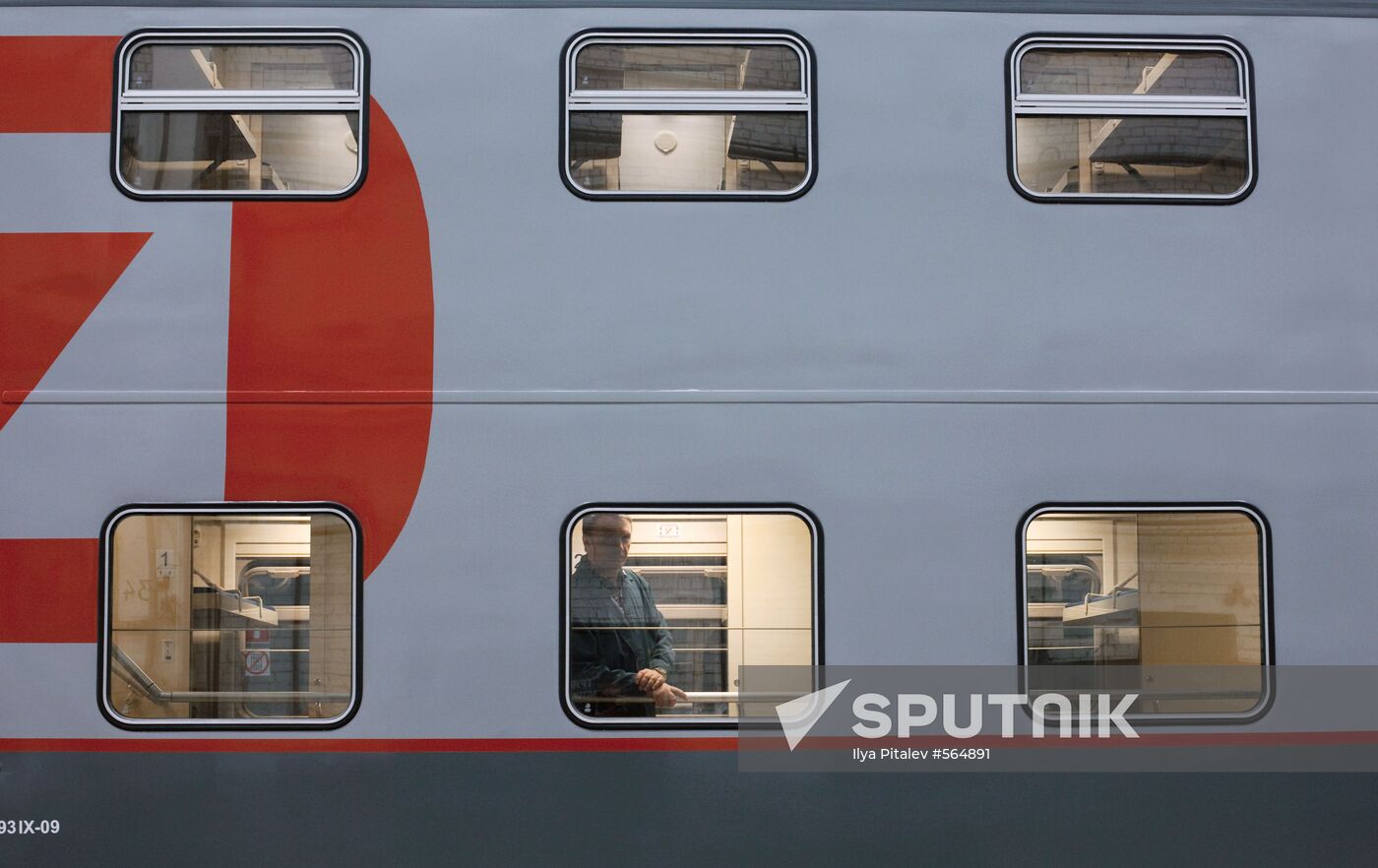 Double-decker train car at Tver Wagon Works | Sputnik Mediabank