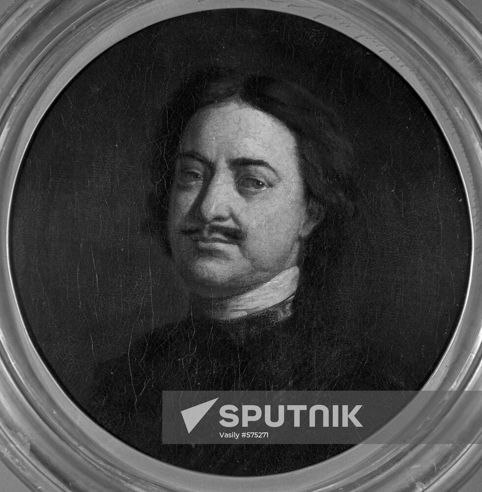Reproduction of portrait of Peter I | Sputnik Mediabank