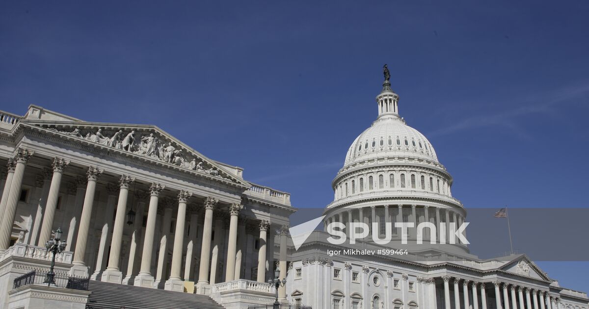 United States Capitol, meeting place of United States Congress ...