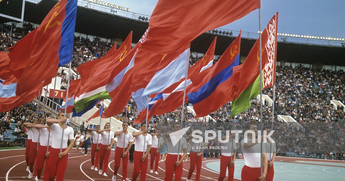 Opening of 5th Spartakiade of Peoples of USSR | Sputnik Mediabank