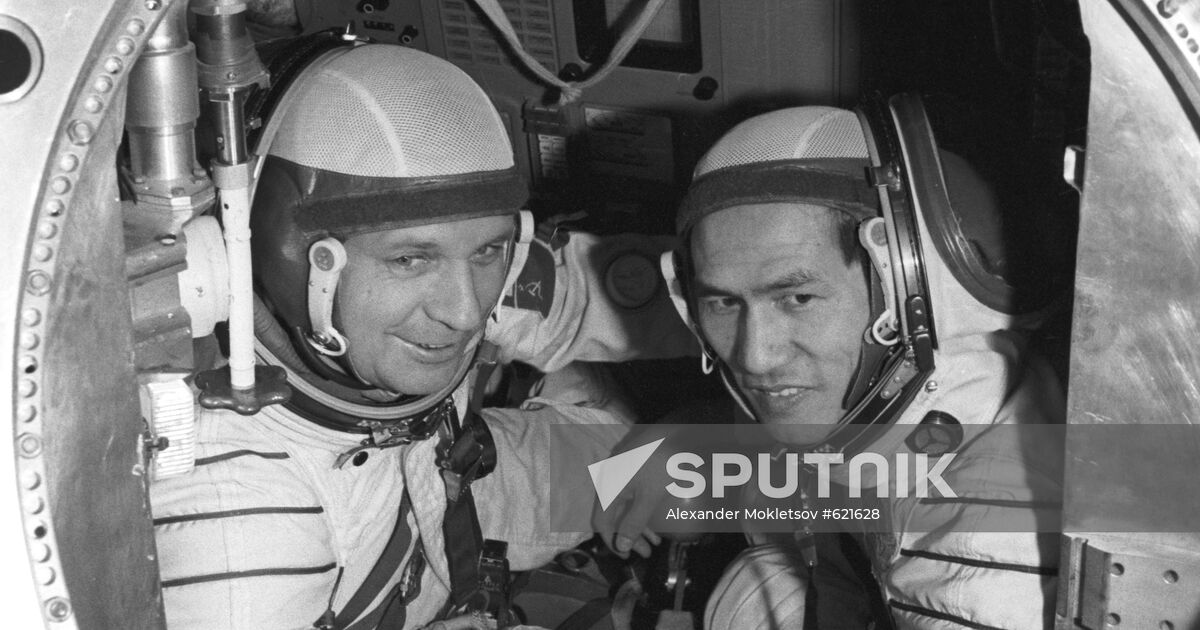 Soyuz-37 spaceship crew | Sputnik Mediabank