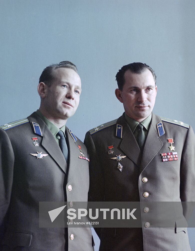 Cosmonauts Alexei Leonov and Pavel Belyayev | Sputnik Mediabank