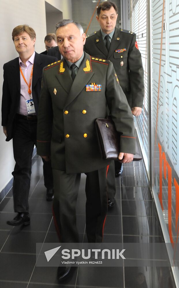 Russia's Chief of Staff Nikolai Makarov's press conference | Sputnik ...