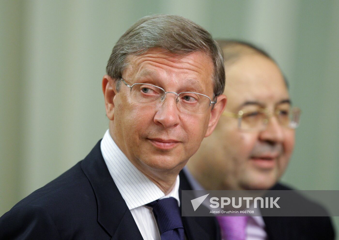 Alisher Usmanov, Vladimir Yakunin | Sputnik Mediabank