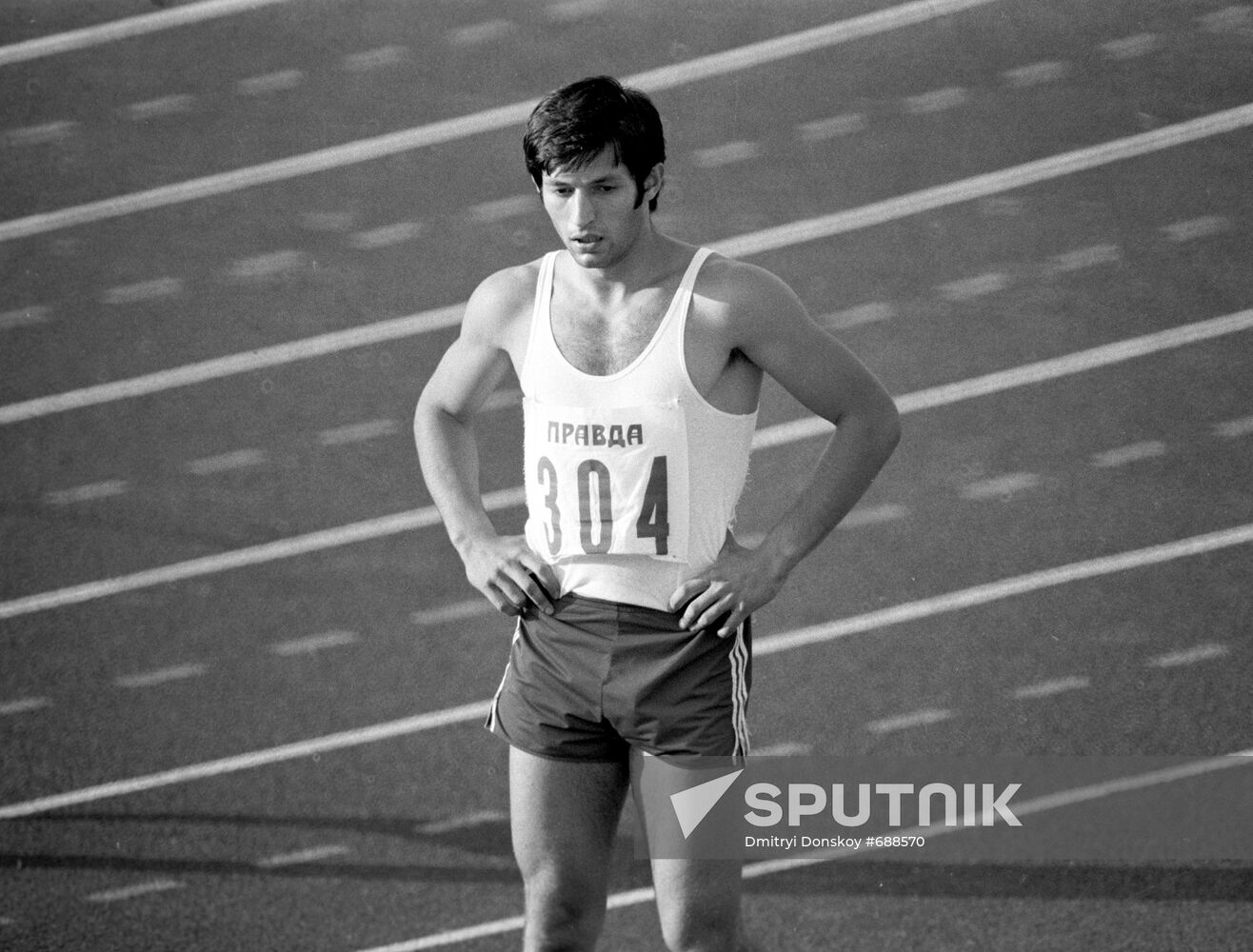 Athlete Anatoly Mosiashvili Sputnik Mediabank