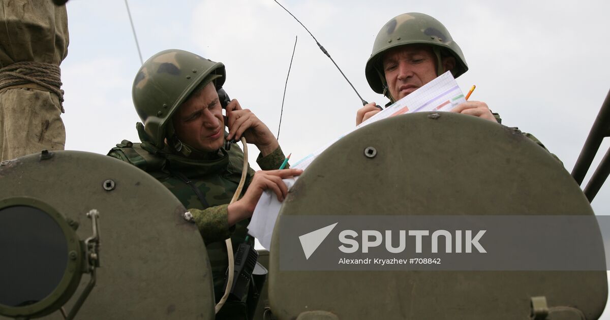 Tactical exercises of 74th motorifle brigade | Sputnik Mediabank