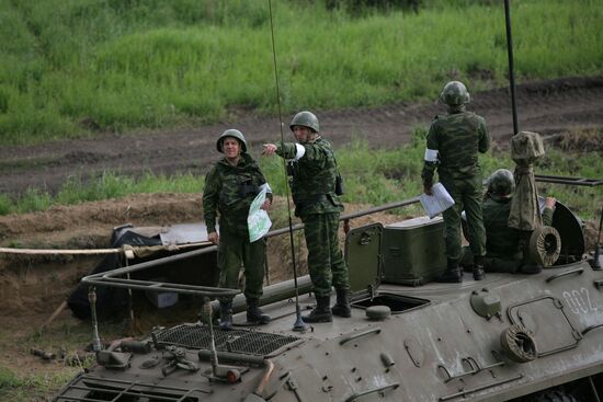 Tactical exercises of 74th motorifle brigade | Sputnik Mediabank