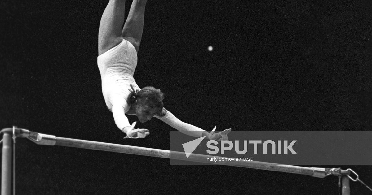 "Korbut flip" by Olga Korbut | Sputnik Mediabank
