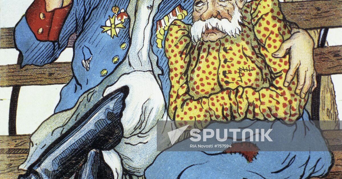 World war one political cartoon | Sputnik Mediabank