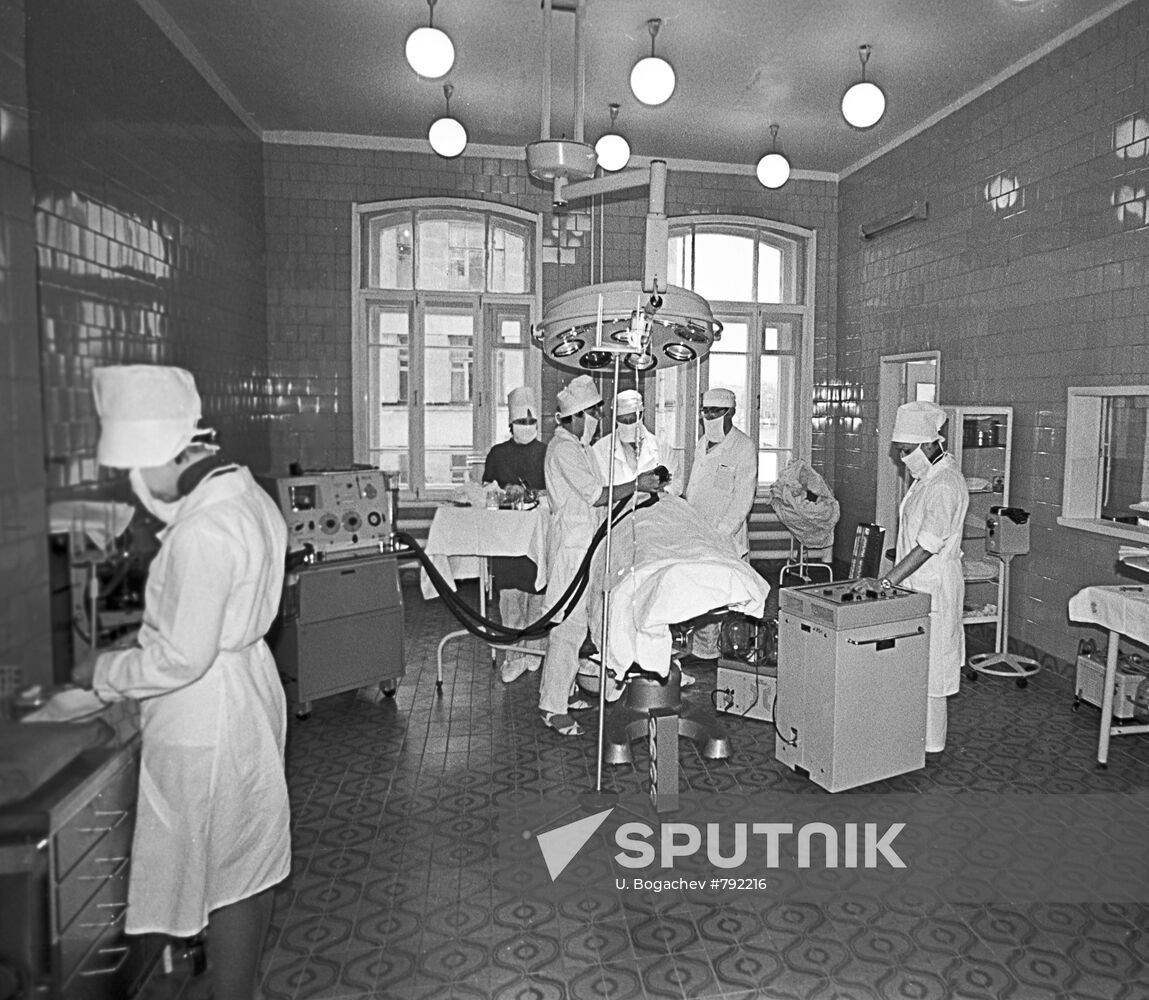 Surgery room at Institute of Experimental Medicine | Sputnik Mediabank