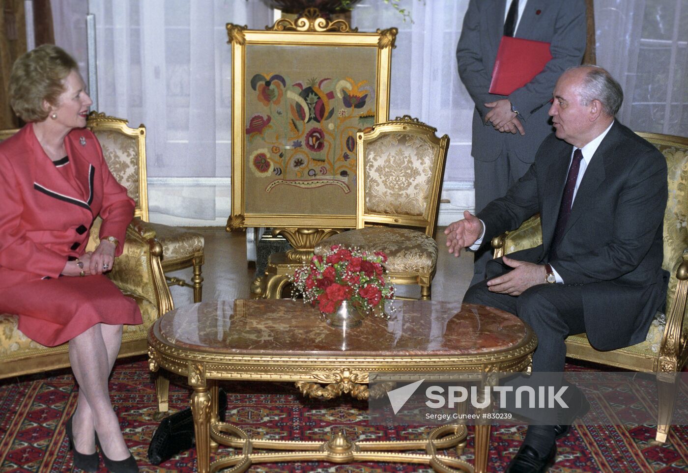 Mikhail Gorbachev and Margaret Thatcher | Sputnik Mediabank