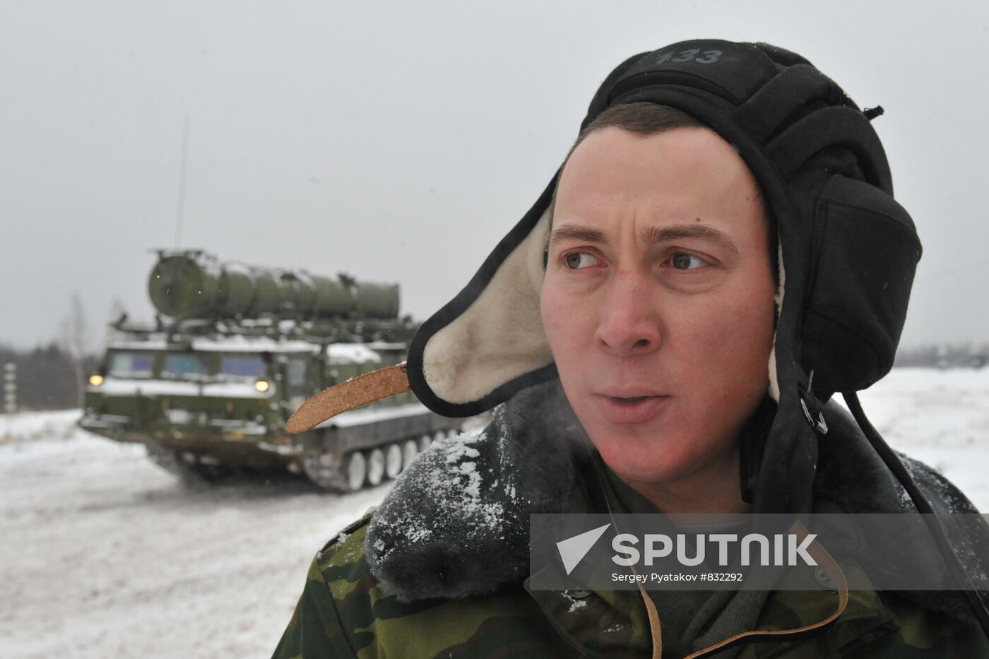 Commander of air defense missile battery major Ruslan Faizulin ...