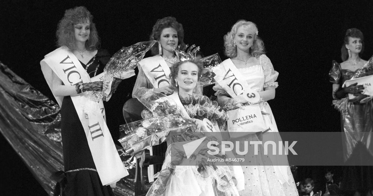 "Miss Lithuania'89" beauty pageant | Sputnik Mediabank