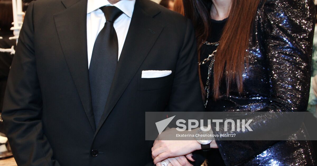 Igor Krutoy with his wife, Olga | Sputnik Mediabank