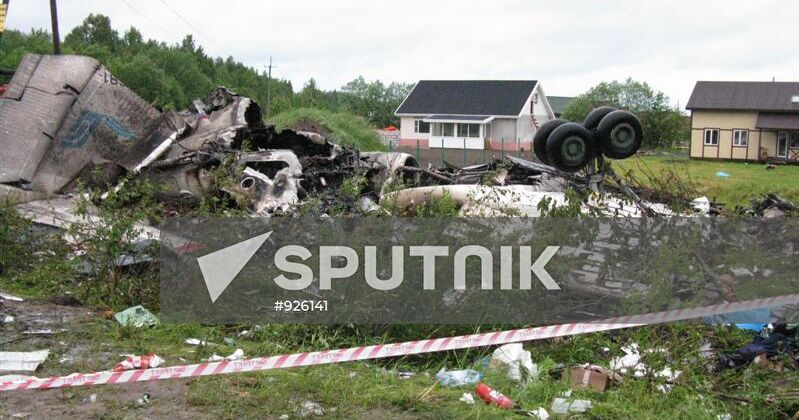 A Tu-134 passenger plane crashes in Karelia | Sputnik Mediabank