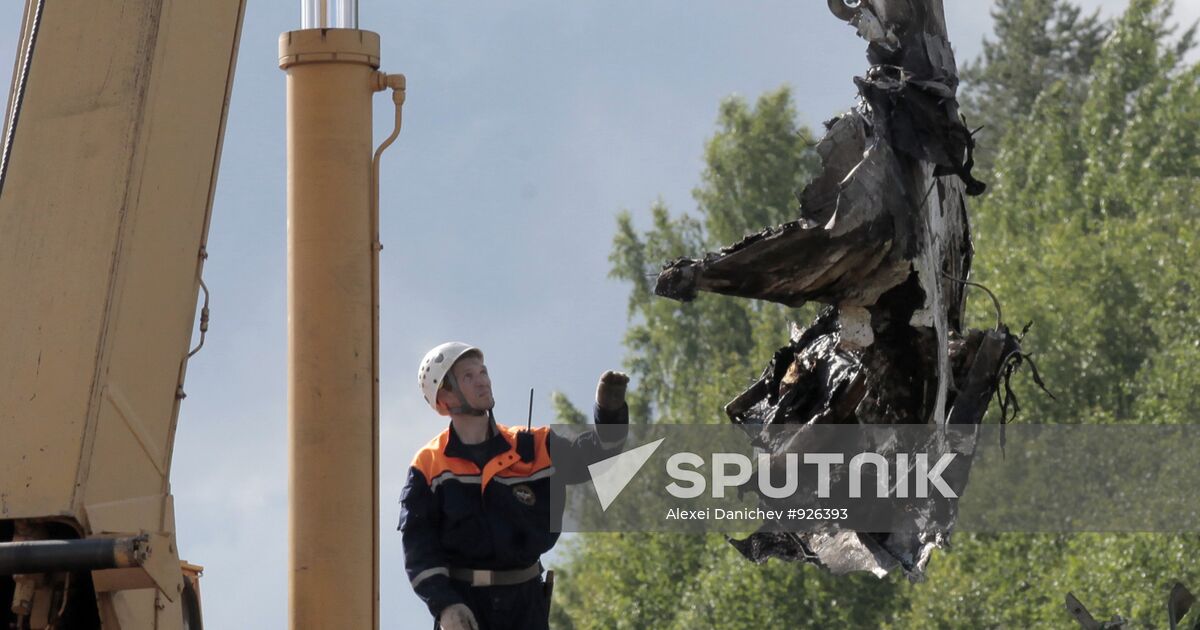 TU 134 crash site in Karelia | Sputnik Mediabank